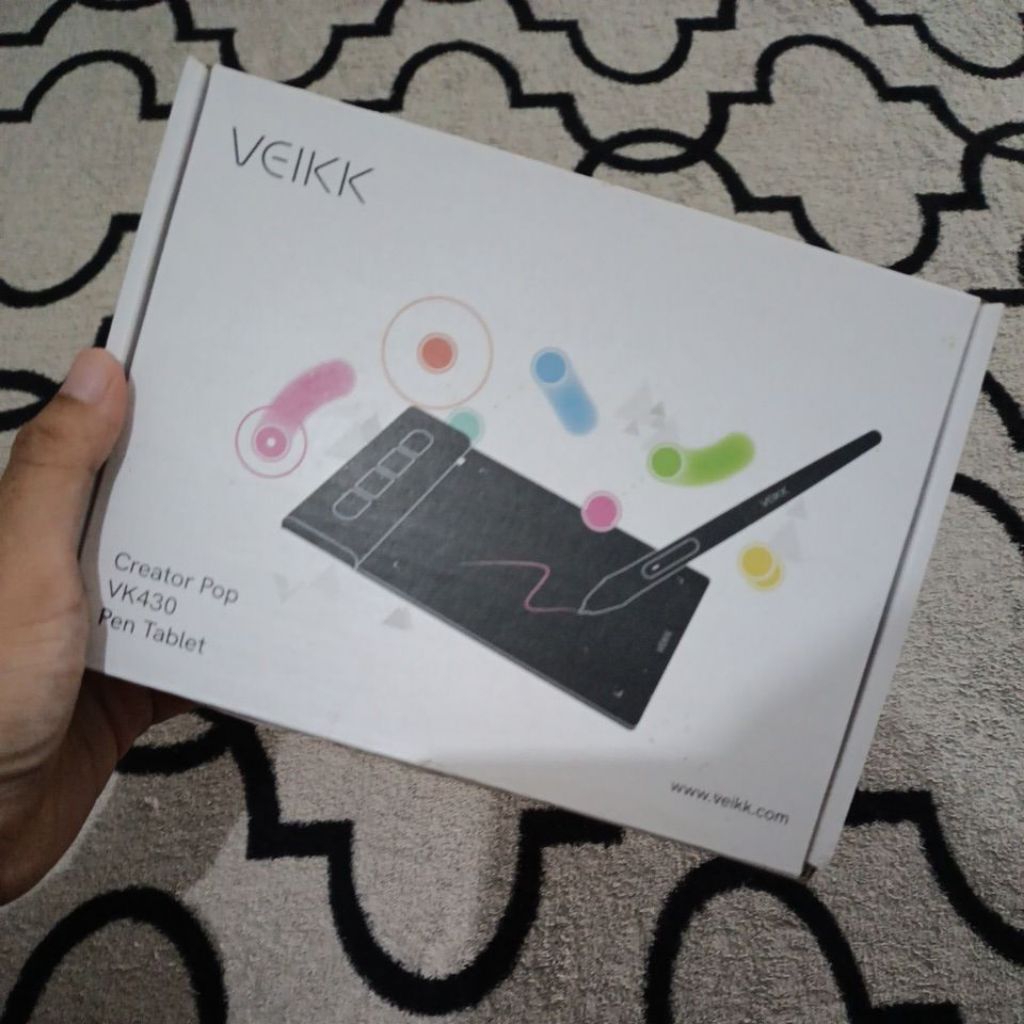 Jual VEIKK VK430 PEN TABLET SECOND | Shopee Indonesia