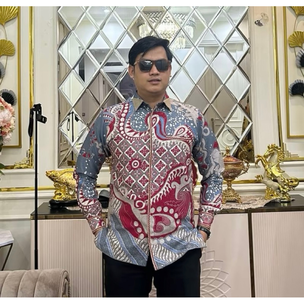 Jual NEW!! kemeja batik katun smock bordir premium / hem batik smock ...