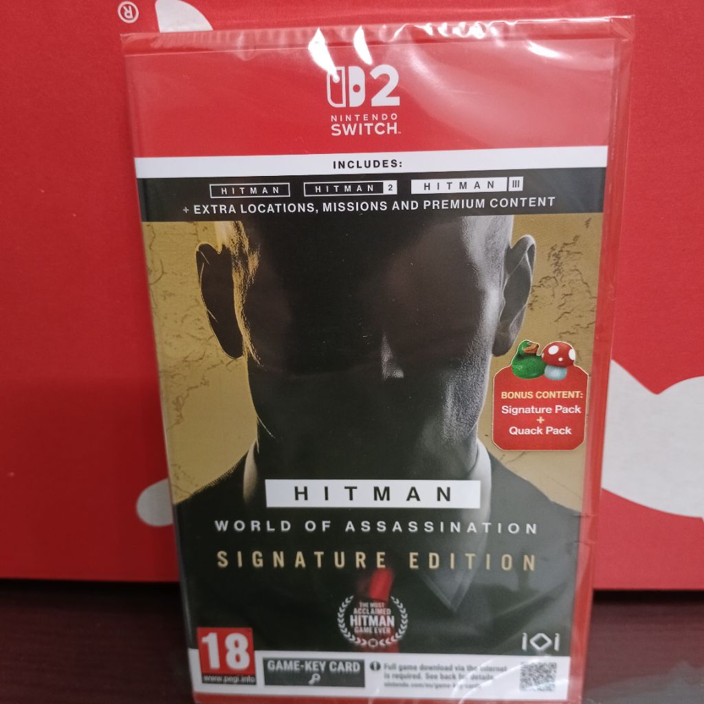 Jual Switch2 Nintendo Switch 2 HitmanWorls of Assassination Signature Edition | Shopee Indonesia