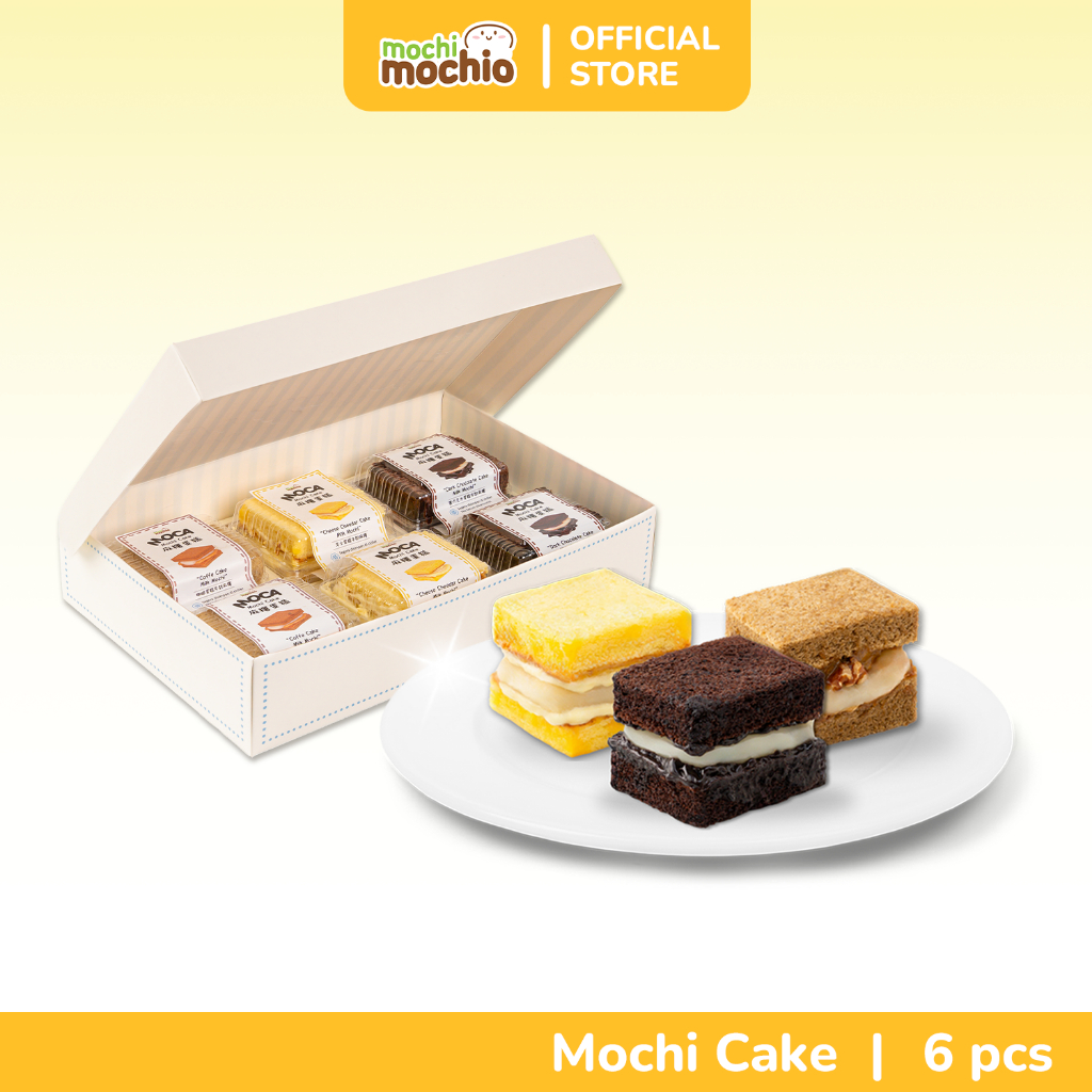 Jual Tetsin Mochi Mochio - Mochi cake 6 Pcs | Shopee Indonesia