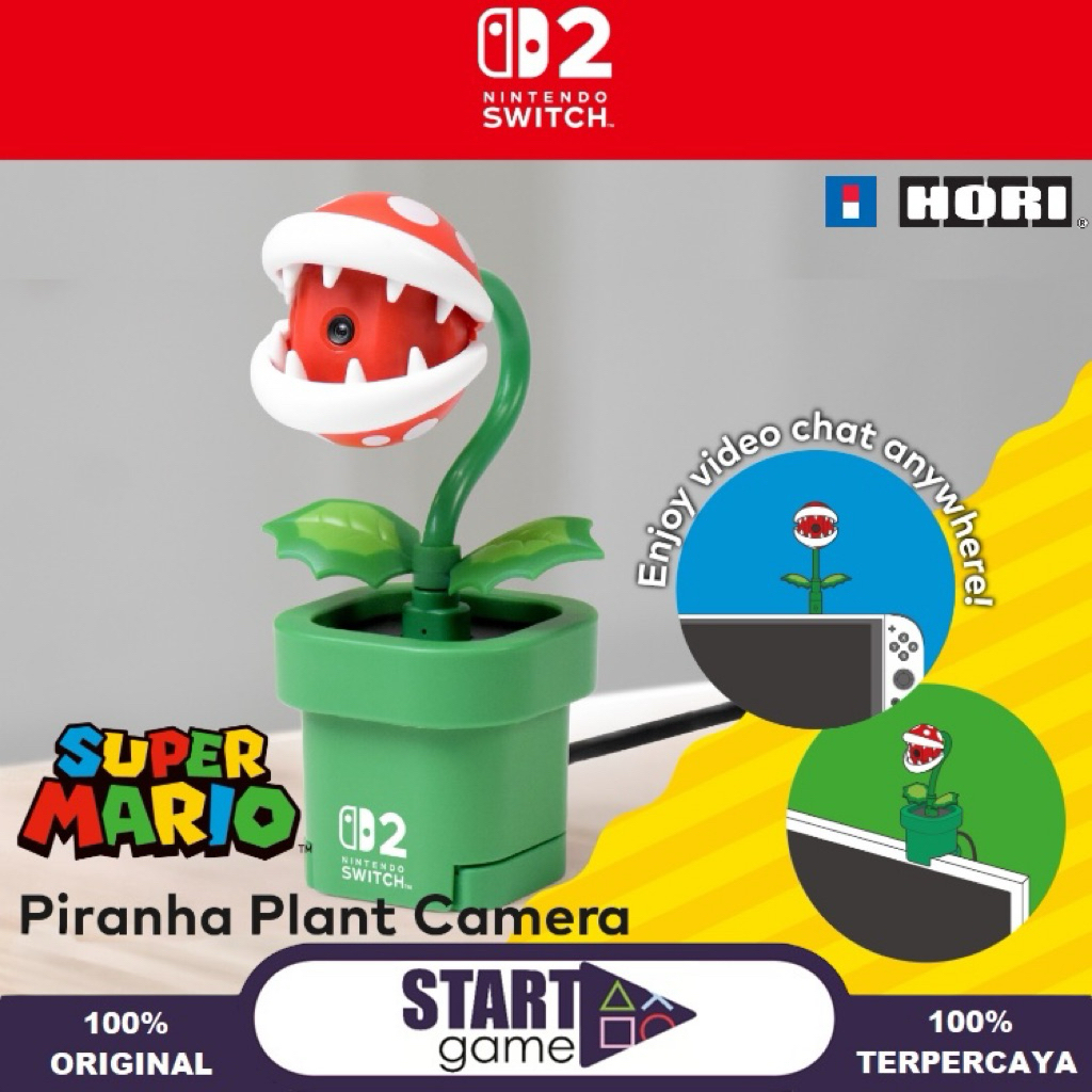 Jual Nintendo Switch 2 Piranha Plant Camera / NS2 Piranha Plant Camera ...