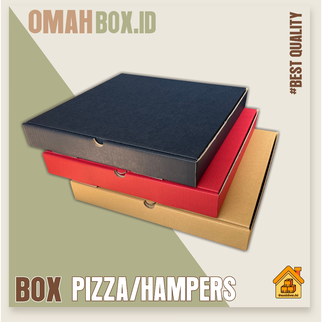 Jual box pizza polos 36x36x5 cm | kardus pizza | box pizza | kotak ...