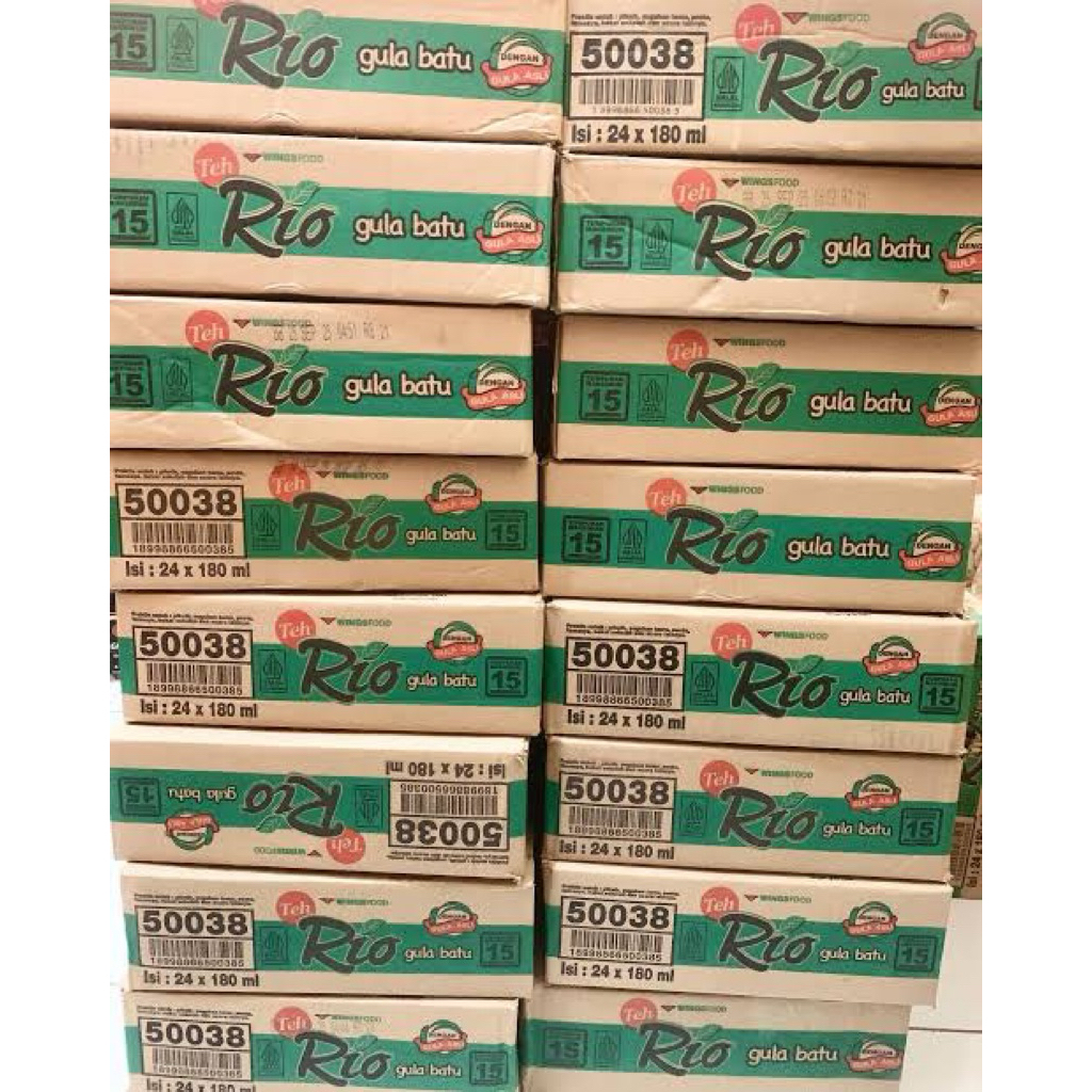 Jual TEH RIO 1 DUS - ISI 24 PCS | Shopee Indonesia