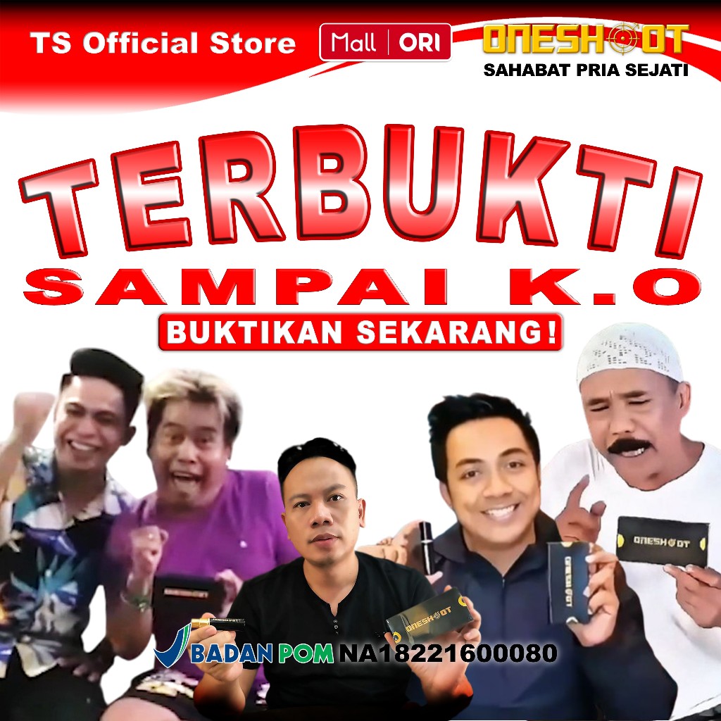Jual ONESHOOT Spray 5ml Obat Herbal Pria Kuat Oles Semprot Sekali Tahan ...