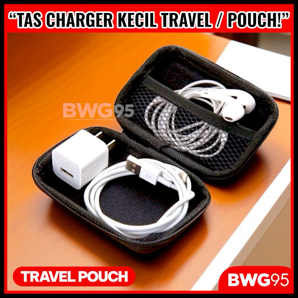 Jual TINYTHING Tempat Pouch Penyimpan Charger Kabel Data Travel Pouch ...