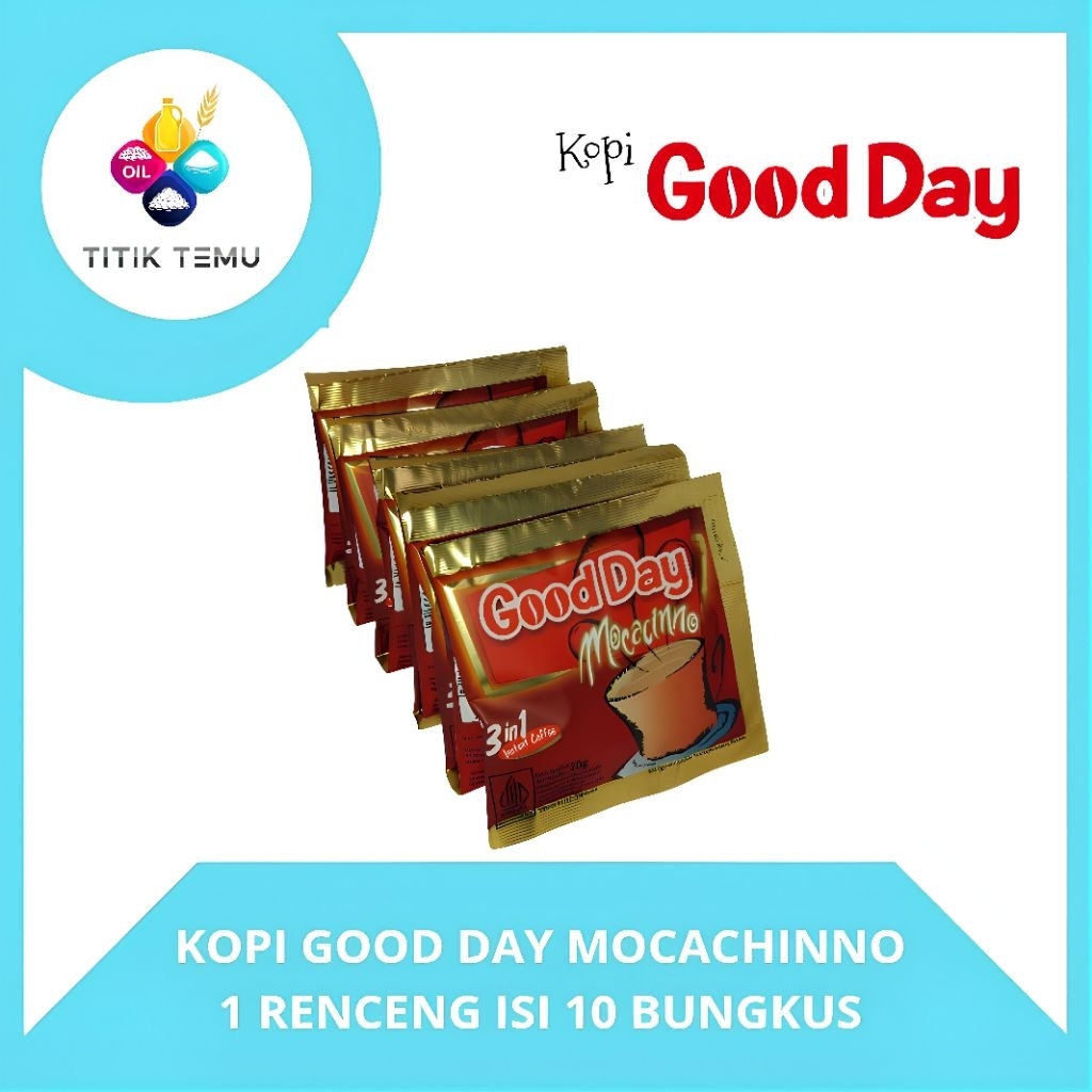 Jual GOOD DAY 3 IN 1 RASA MOCACHINO 1 RENCENG ISI 10 BUNGKUS | Shopee ...