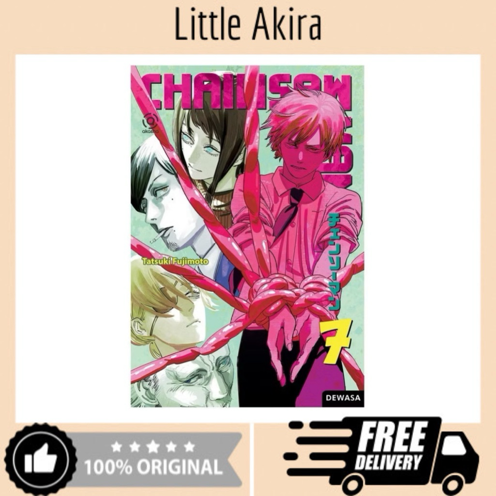 Jual Komik Akasha : Chainsaw Man 07 (Tatsuki Fujimoto) | Shopee Indonesia