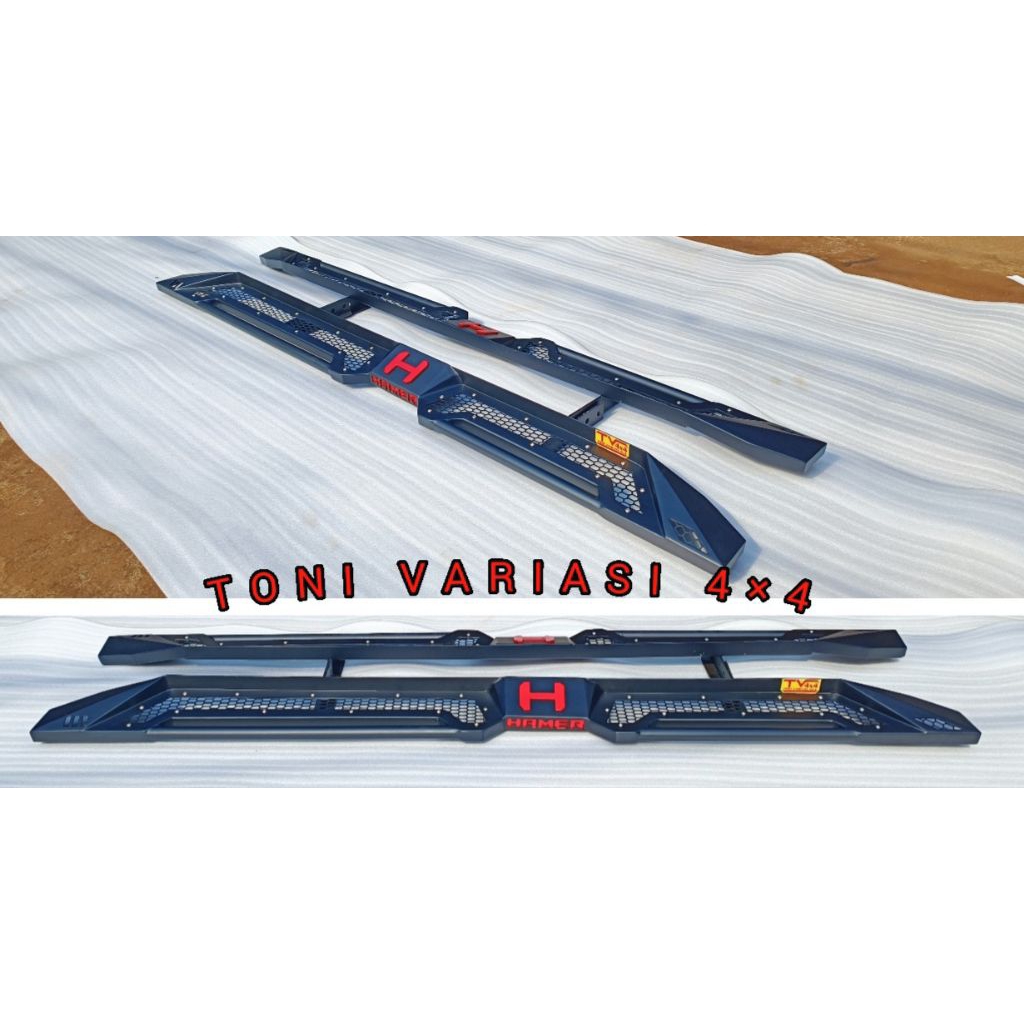Jual Foot Step/Side Step Hammer Hilux Triton FordRanger D-Max Navara ...