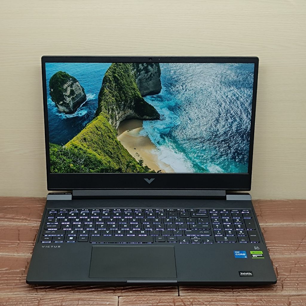 Jual Laptop VICTUS HP GAMING 15-fa1094TX Intel Core i5-12450H RAM 8GB ...