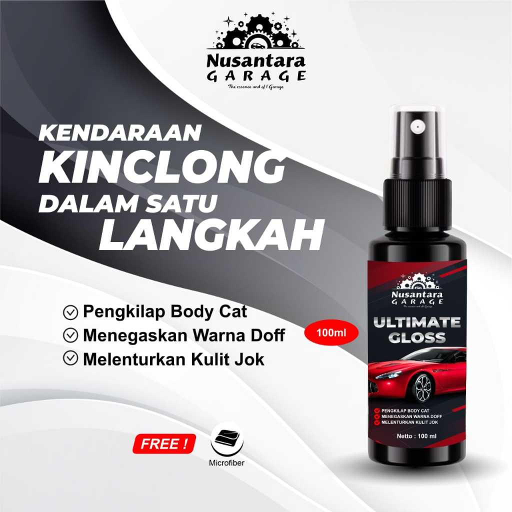 Jual Nusantara Garage Ultimate Gloss Pengkilap Body Mobil Motor Media ...