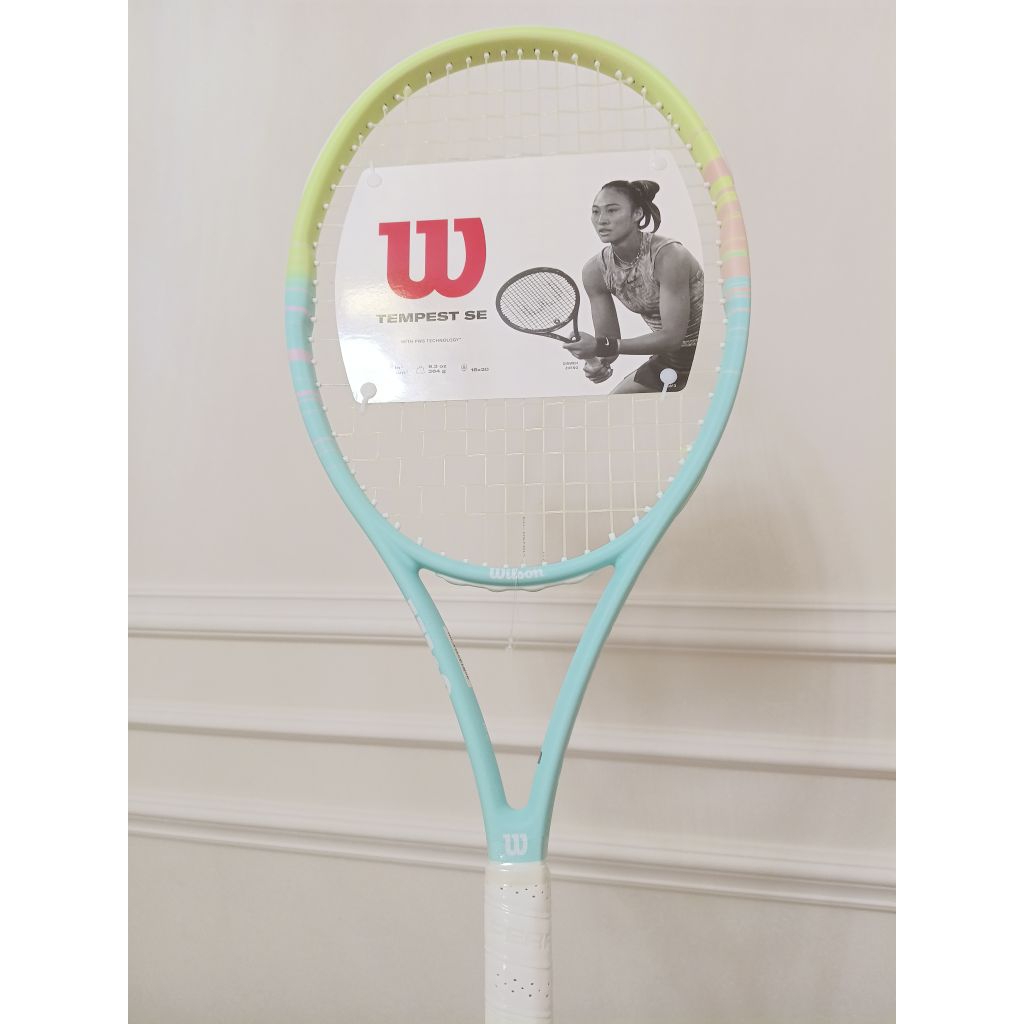 Jual Wilson tempest tiffany blue raket tennis tenis racket tempest ...