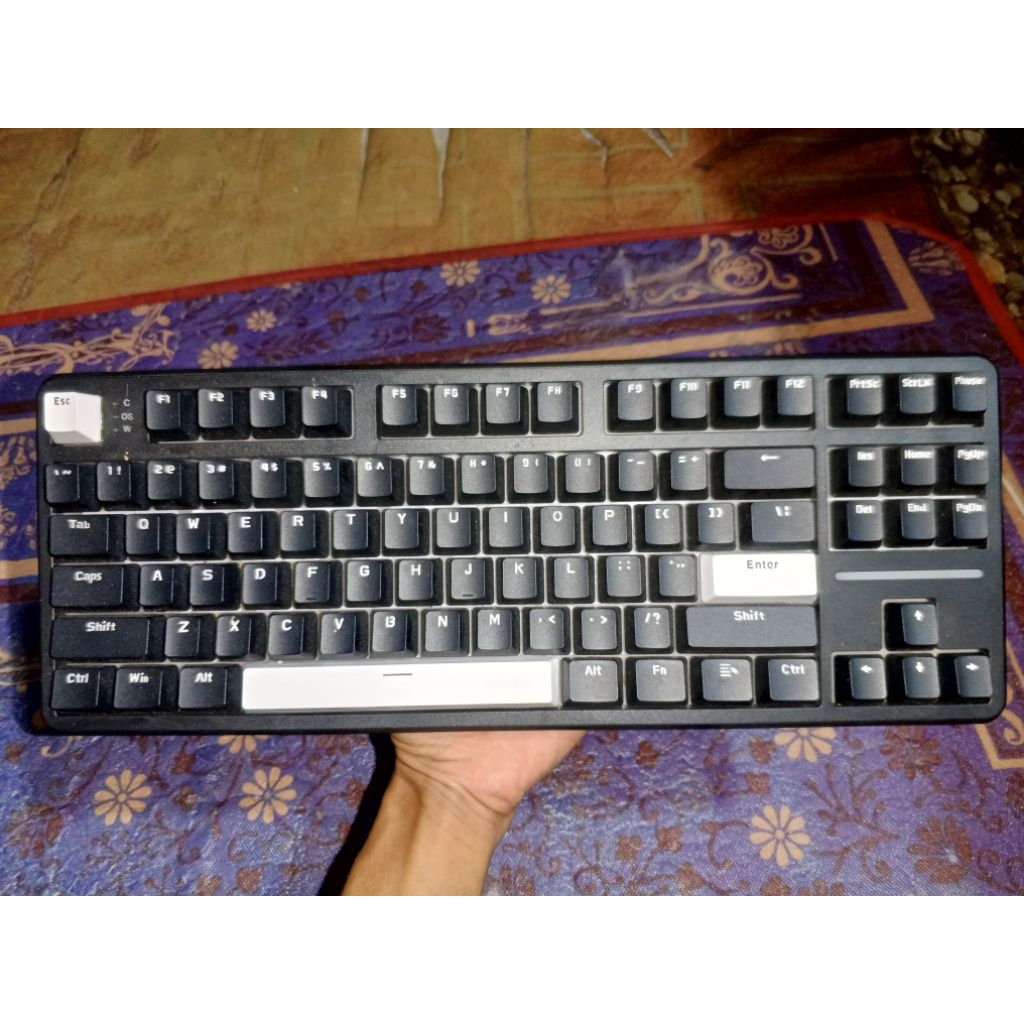 Jual KEYBOARD VORTEXMONO SERIES 87 (BLACK) | Shopee Indonesia