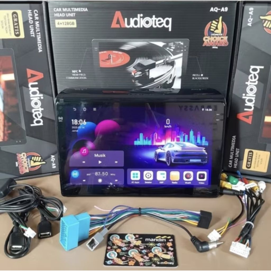 Jual Head Unit Android 9 Inchi Suzuki Ertiga Baru / Suzuki XL7 Audioteq ...