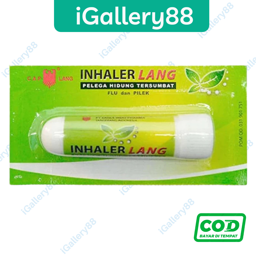 Jual Cap Lang Inhaler Pelega hidung Tersumbat Inhaler | Shopee Indonesia