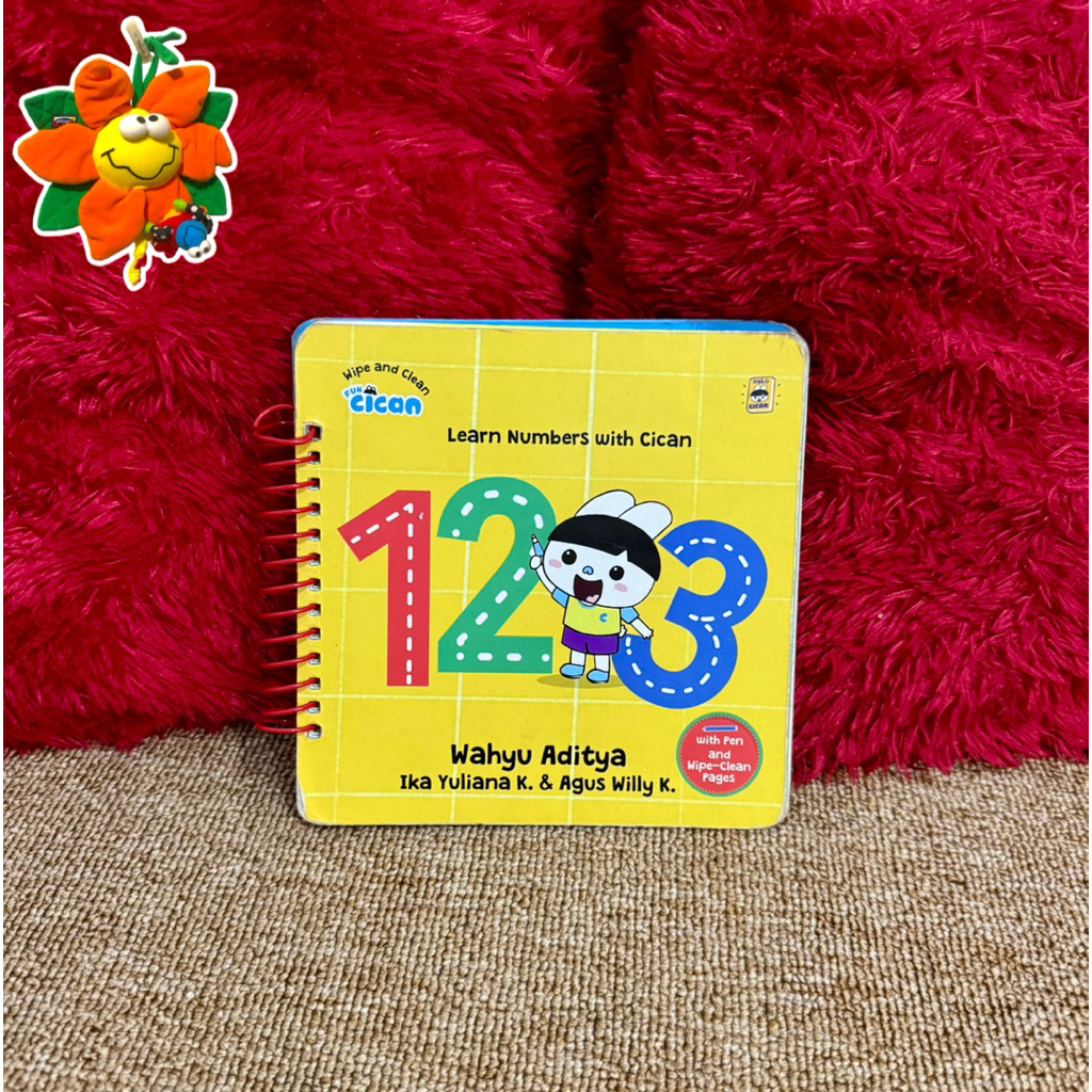 Jual Boardbook Cican 123 Wipe And Clean - kolprian boardbook anak pl ...
