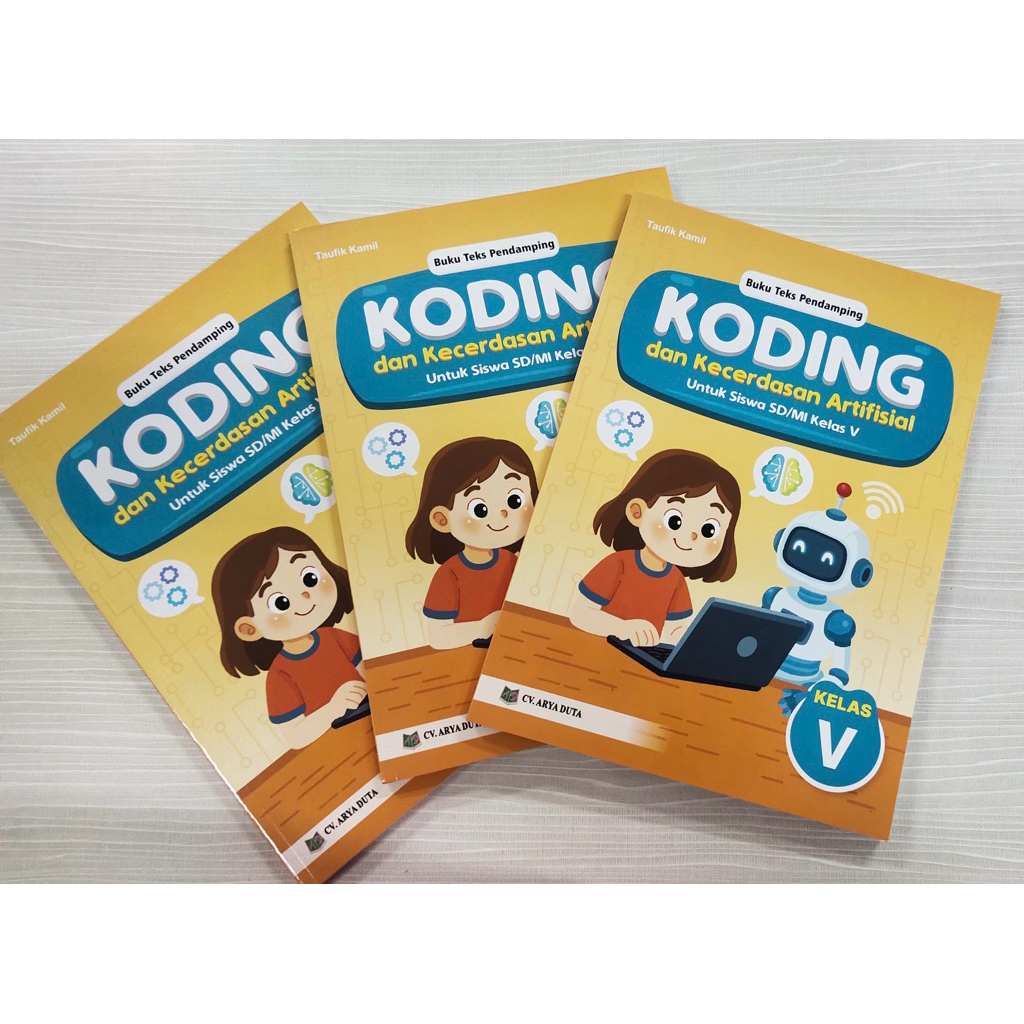 Jual BUKU TEKS PENDAMPING KODING UNTUK SISWA SD/MI KELAS V | Shopee ...