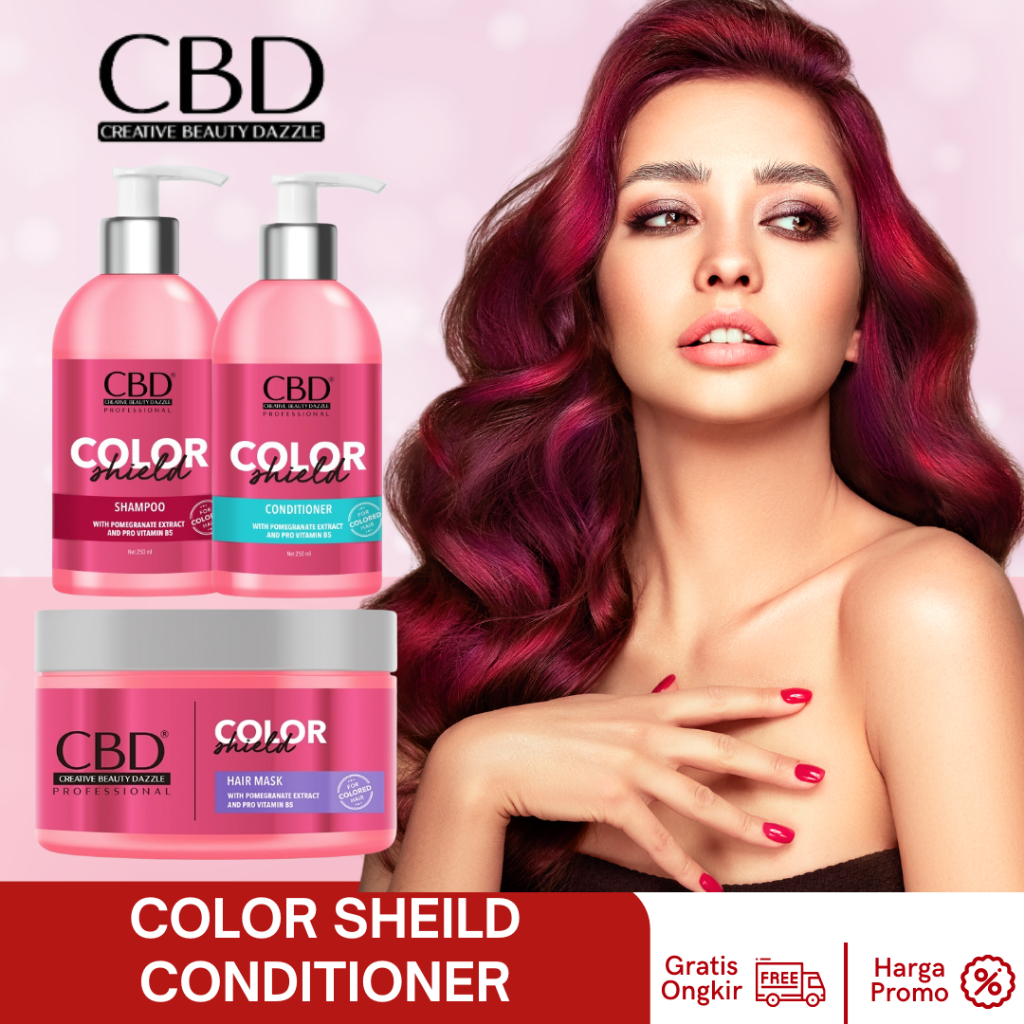 Jual CBD Professional Color Shield Perawatan Rambut Berwarna – Shampoo ...