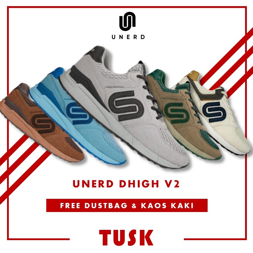 Jual Sepatu Unerd Dhigh V2 Sepatu Sneakers Casual Sport Sepatu Sneakers ...