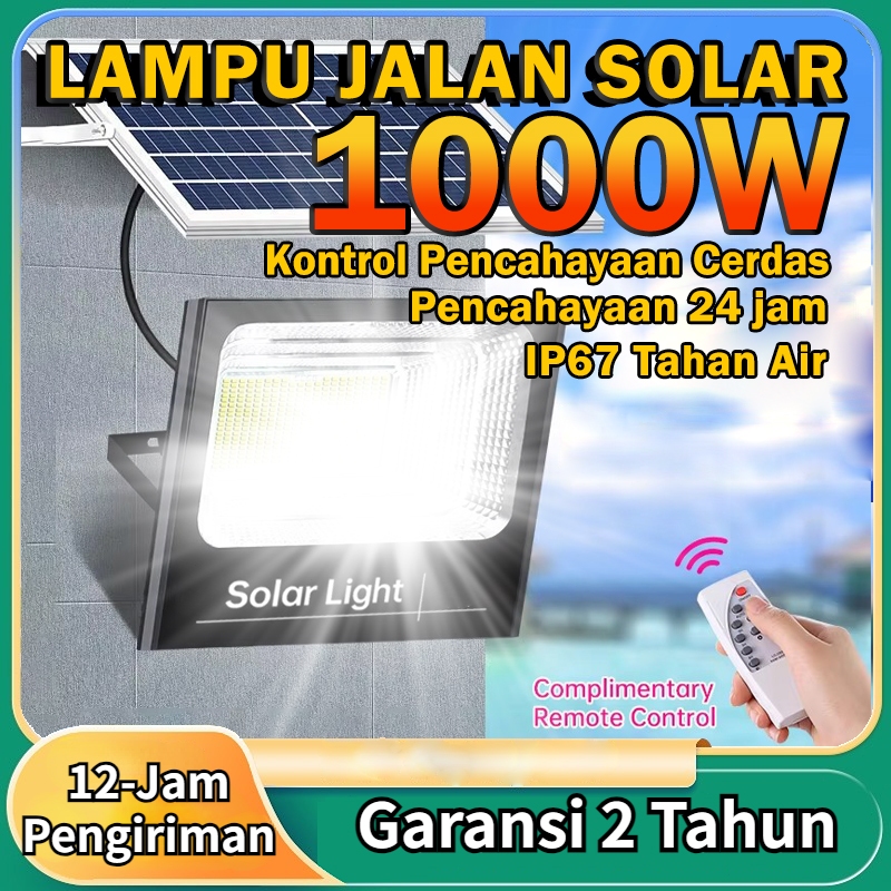 Jual Flyskyer 1000W Lampu Solar Lampu kuning Solar Cell lar Panel ...