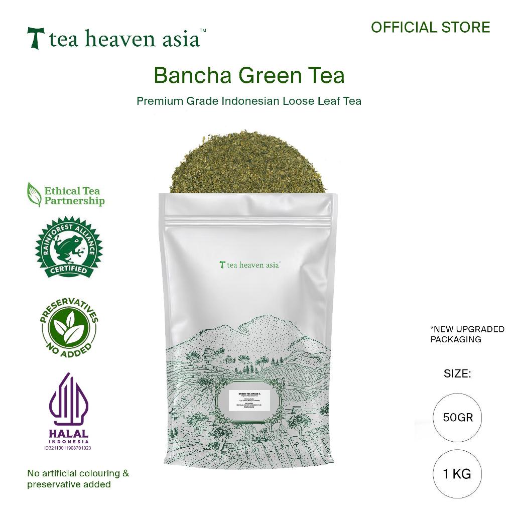 Jual Tea Heaven Teh Hijau Bancha Cold Brew Green Tea | Shopee Indonesia