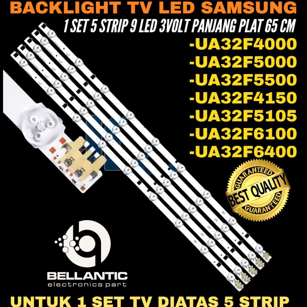 Jual BACKLIGHT TV LED SAMSUNG 32 INCH UA-32F4000- UA-32F5000- UA-32F5500- UA-32F4150- UA-32F6100 ...