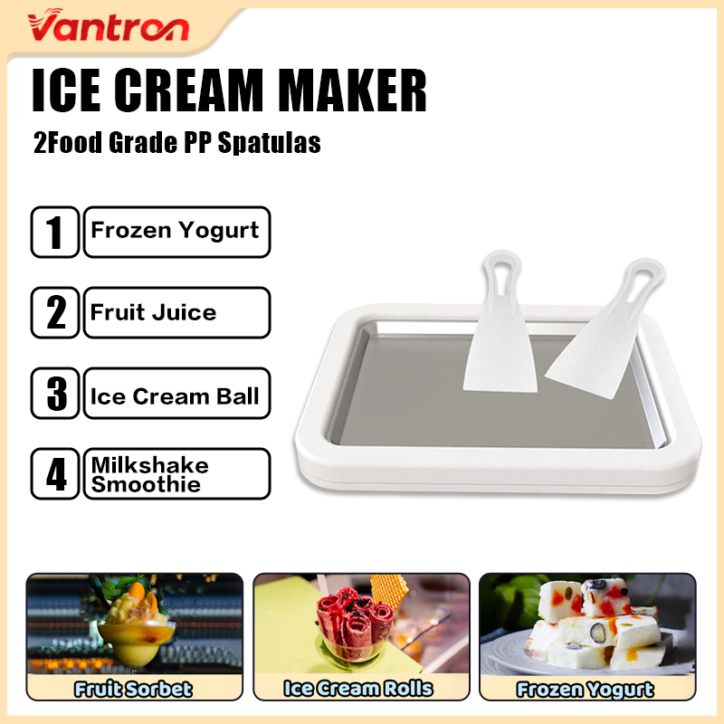 Jual 【COD】Ice Cream Roll Maker - Portable Ice Cream Yogurt Fried Maker ...