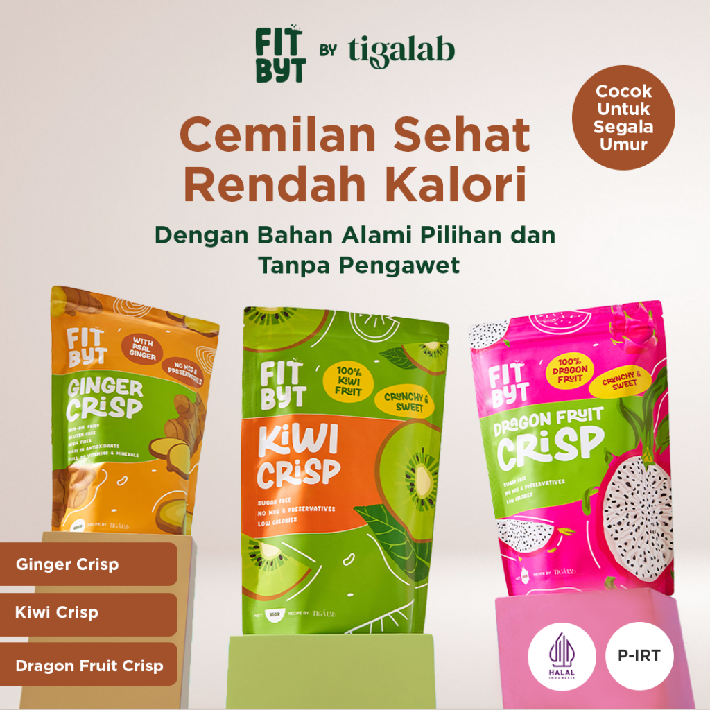 Jual [Bundle Isi 3] FITBYT Snack Cemilan Sehat Keripik Buah | Shopee ...