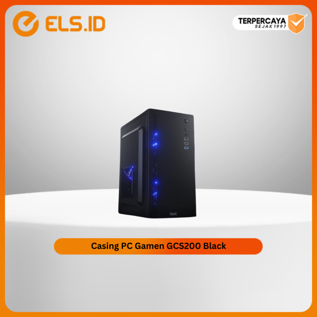 Jual Casing PC Gamen GCS200 Black | Shopee Indonesia