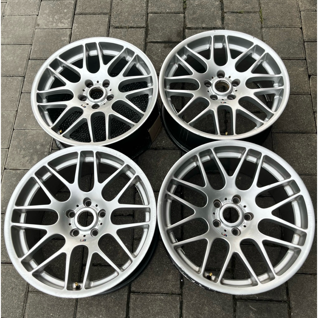 Jual Velg BMW M3 CSL Ring 19 Supercopy. Lebar 8.5-9.5. Et 35. 5x120. Perfect Fitment for E46 ...