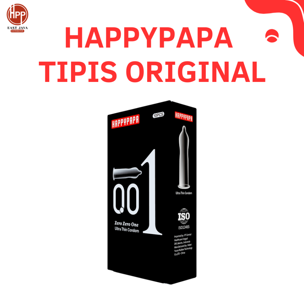 Jual Happypapa Kondom 001 Tipis Ori 1-10 Pcs | Shopee Indonesia