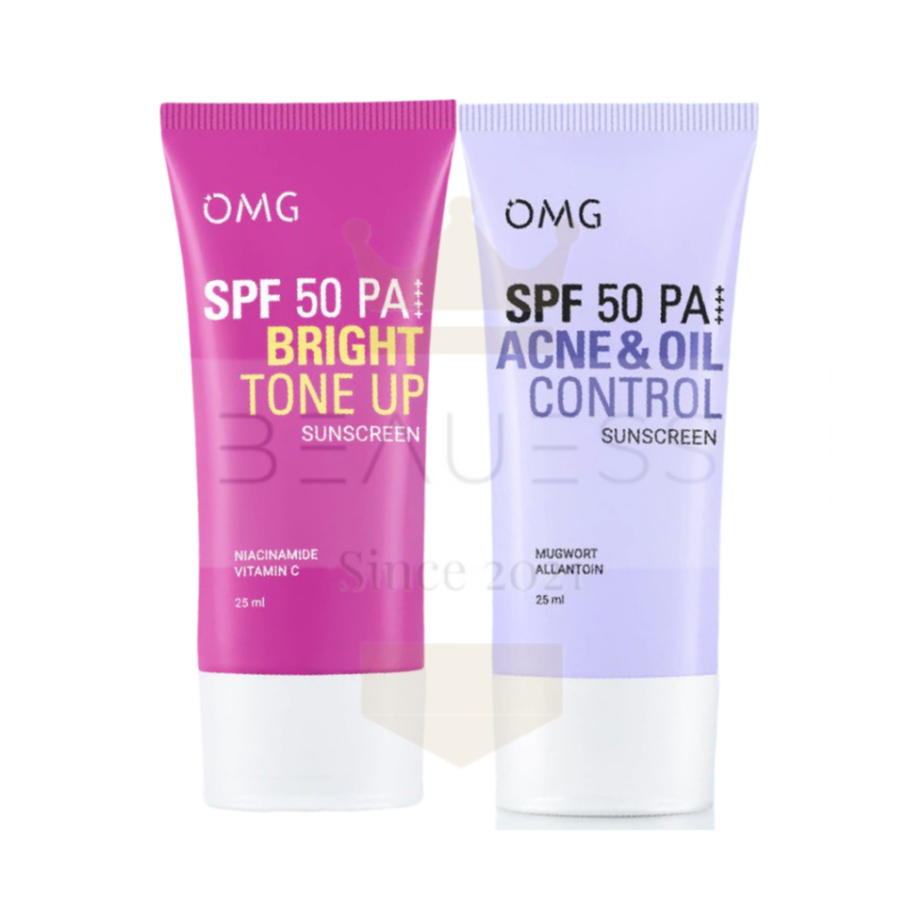Jual OMG OH MY GLOW ACNE & OIL CONTROL | BRIGHT TONE UP UV BARRIER ...