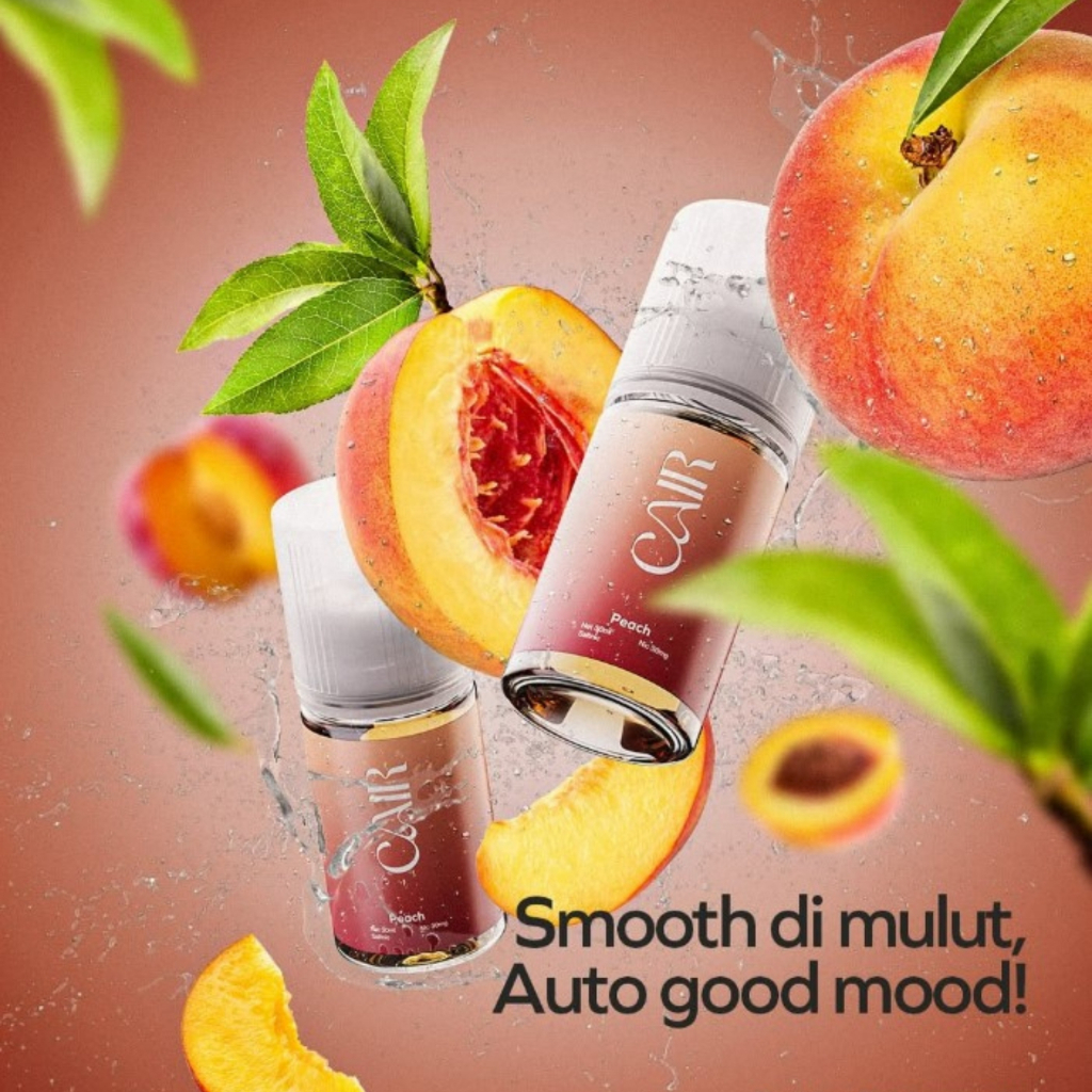 Jual Cair Peach Salt Nic 30mL by Cair E-Liquid - Liquid CAIR Salt ...