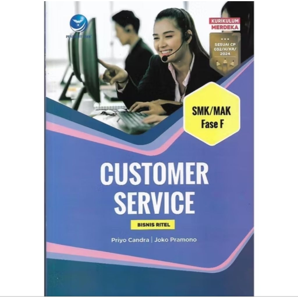 Jual BUKU - CUSTOMER SERVICE FASE F SMK KELAS 11 DAN 12 KURIKULUM ...