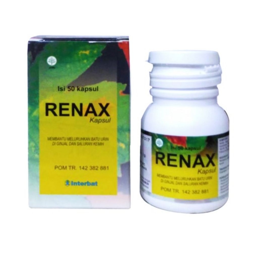 Jual Renax 50 Kapsul - Suplemen Herbal untuk Membantu Meluruhkan Batu ...