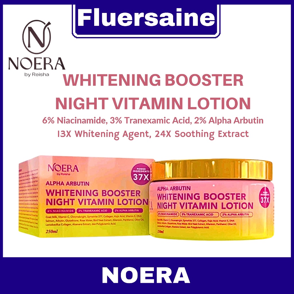 Jual NOERA WHITENING BOOSTER NIGHT VITAMIN LOTION / HB VITAMIN LOTION ...