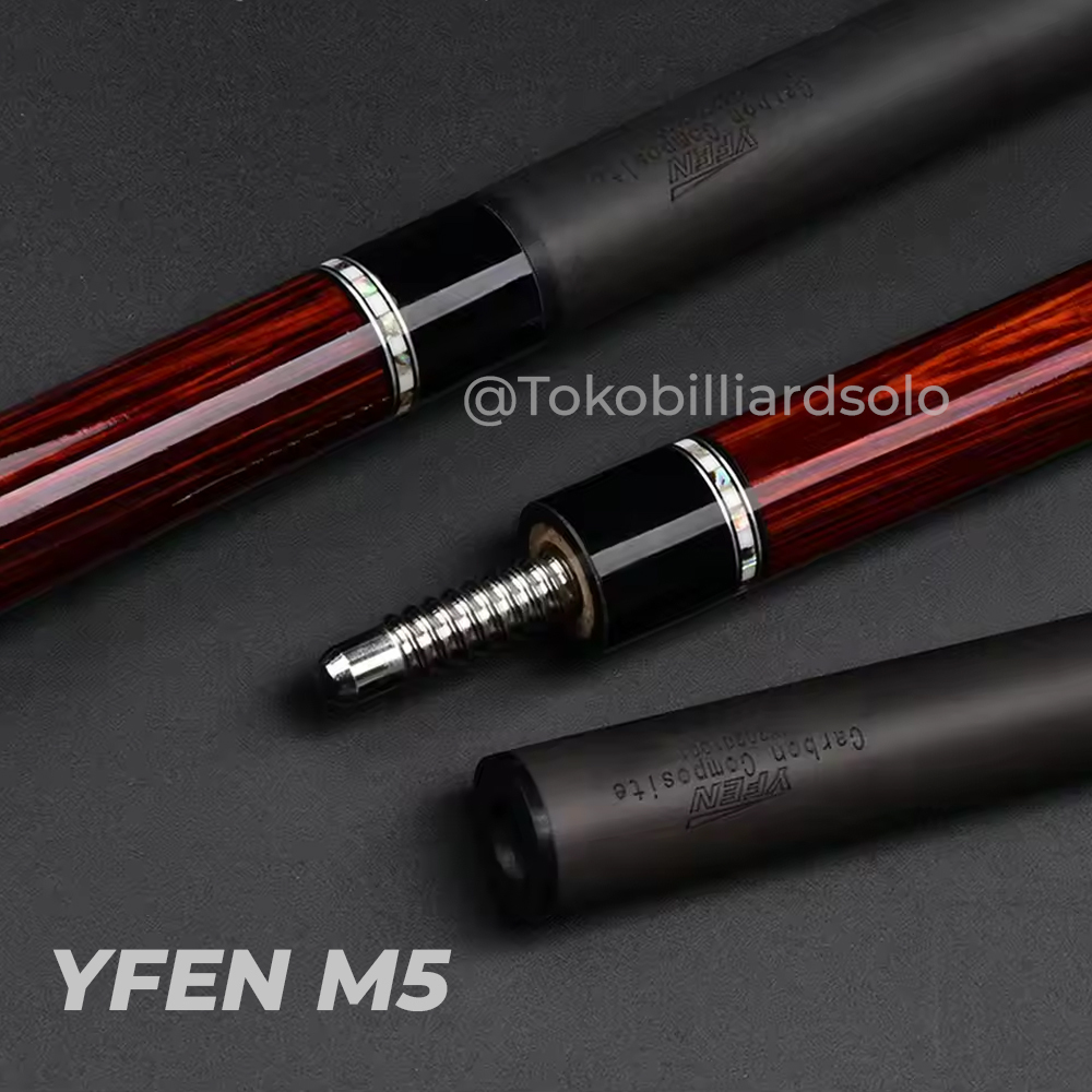 Jual Stick Billiard Carbon YFEN M5 Exotic Rengas Wood Low Deflection ...