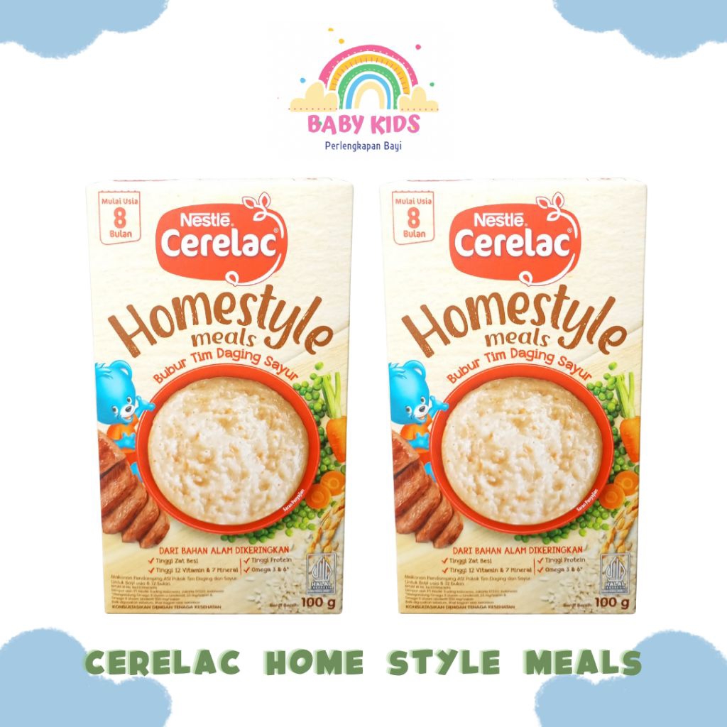Jual Nestle Cerelac Homestyle Meals 100gr&120 gr | Shopee Indonesia