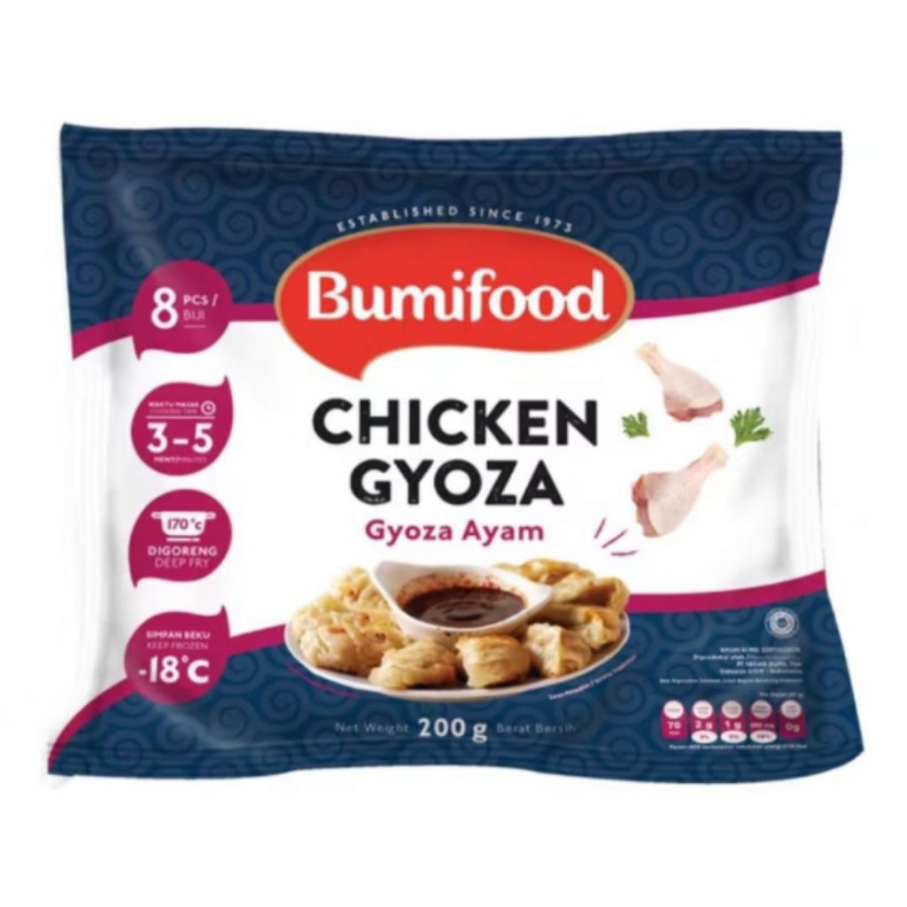 Jual GYOZA CHICKEN DARI BUMIFOOD 200 GR | Shopee Indonesia
