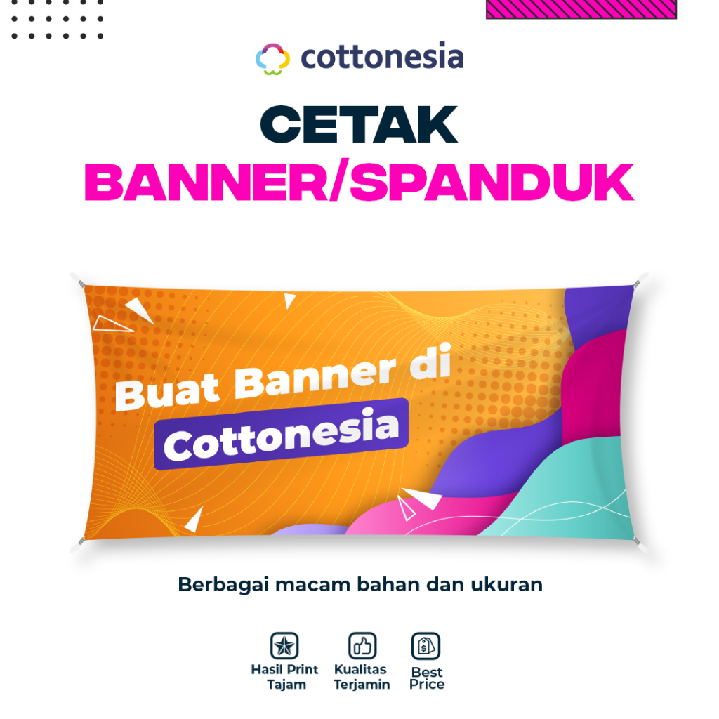 Jual Print Cetak Spanduk/Banner Custom High resolution Murah dan cepat ...