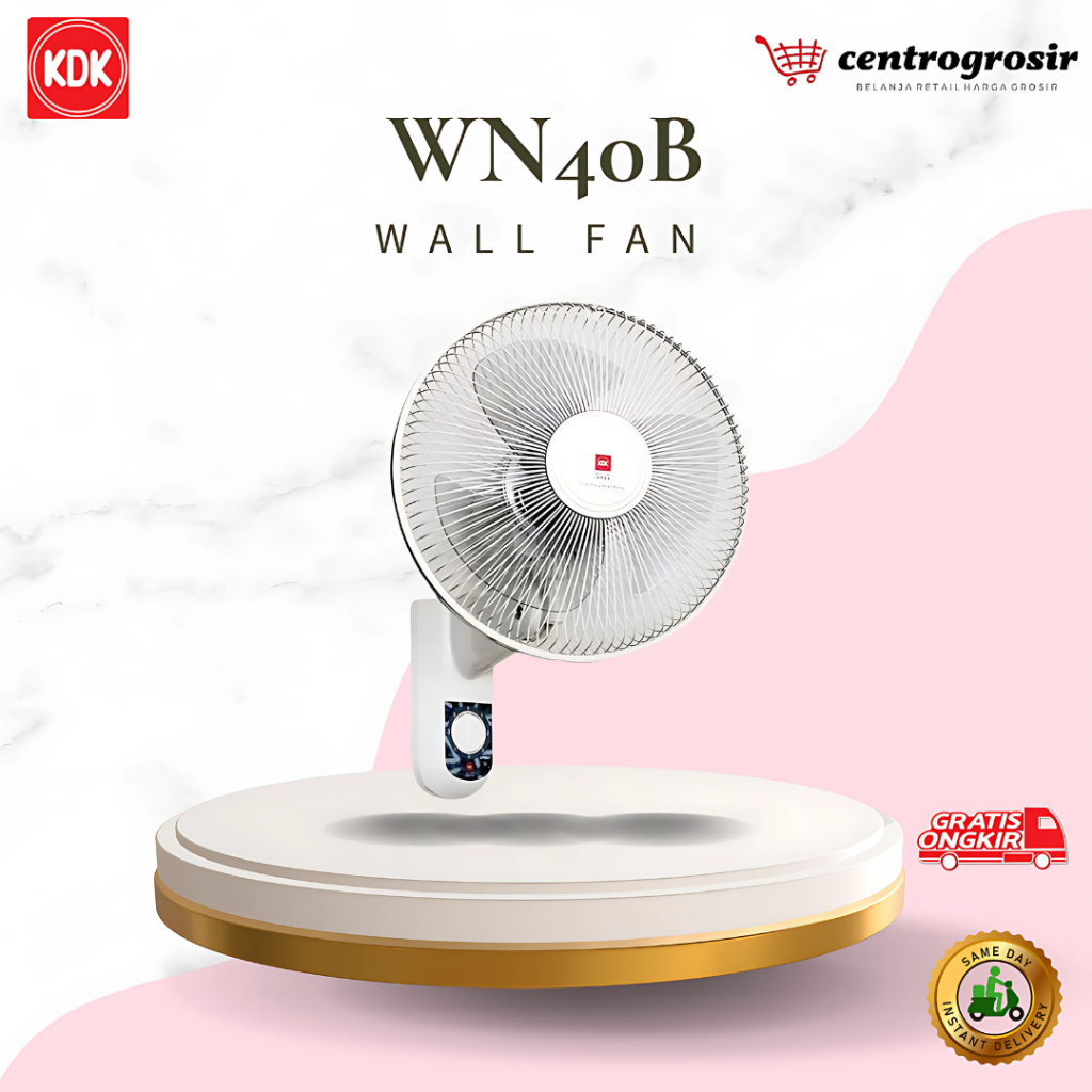 Jual Kipas Angin Dinding KDK WN-40B Wall Fan 16 inch WN40B | Shopee ...