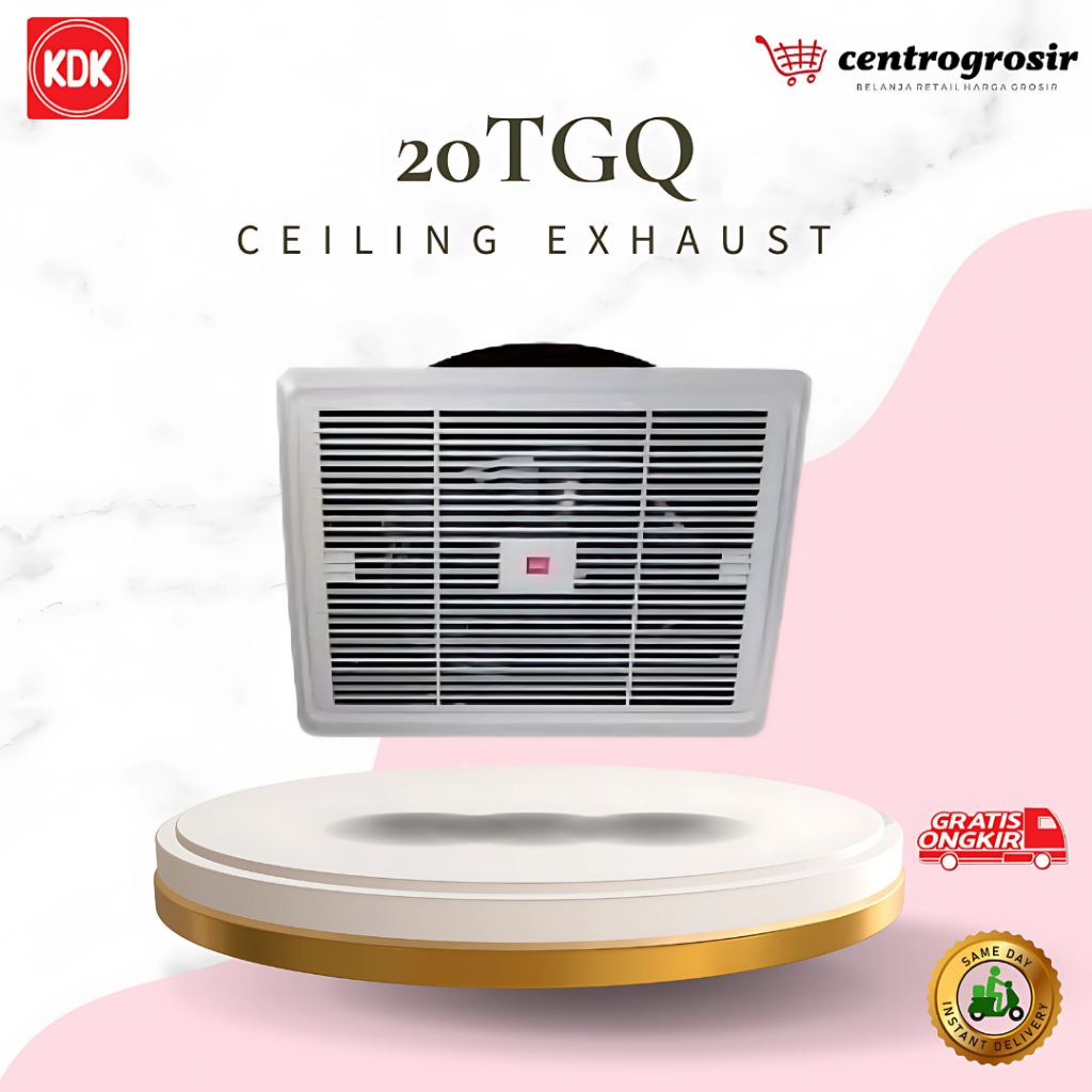 Jual KDK 20TGQ Ceiling Exhaust 8 inch Exhaust Plafon 20TGQ2 | Shopee ...