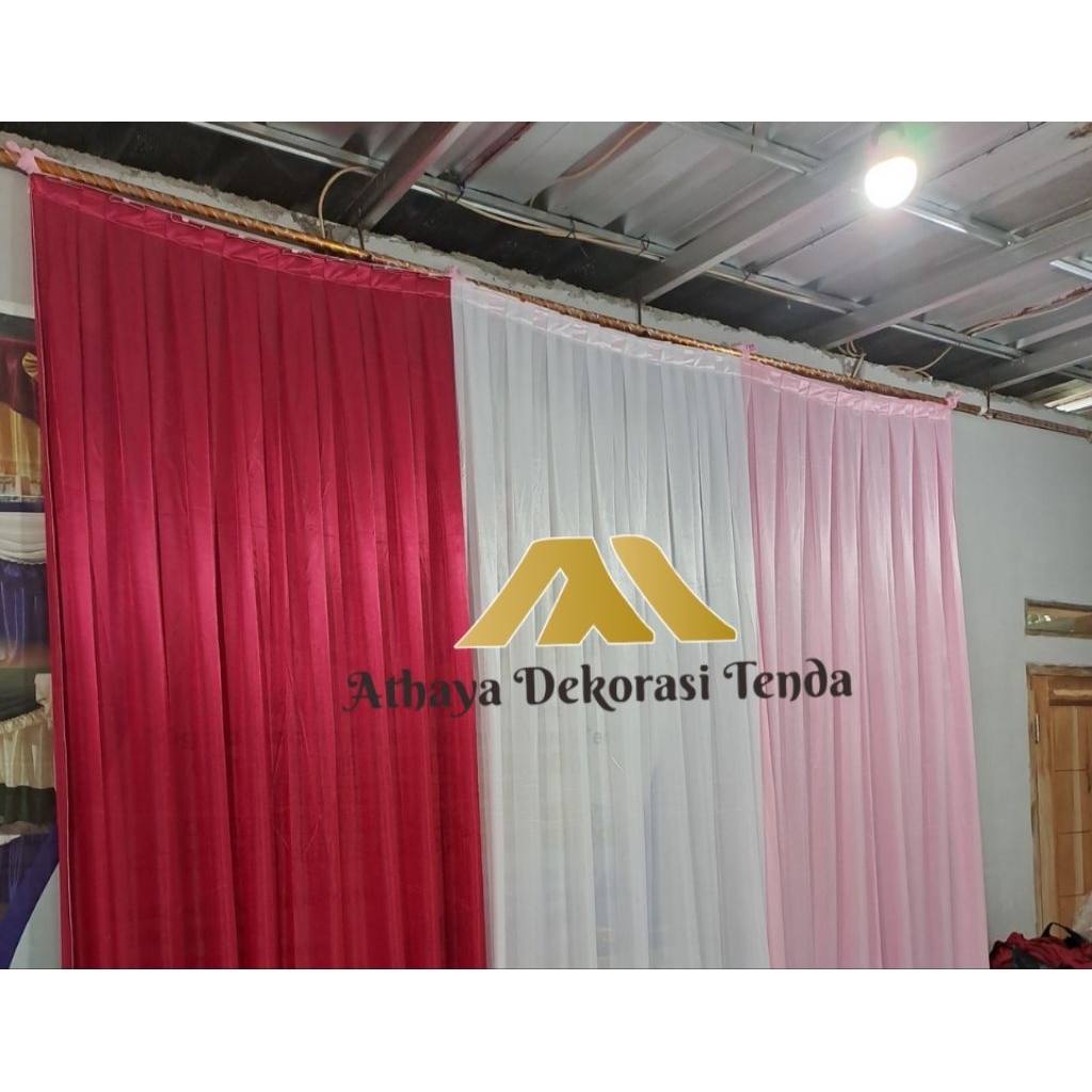 Jual Background/Backdrop/Gordeng Polos, L 200 Cm x T 150 Cm | Shopee ...