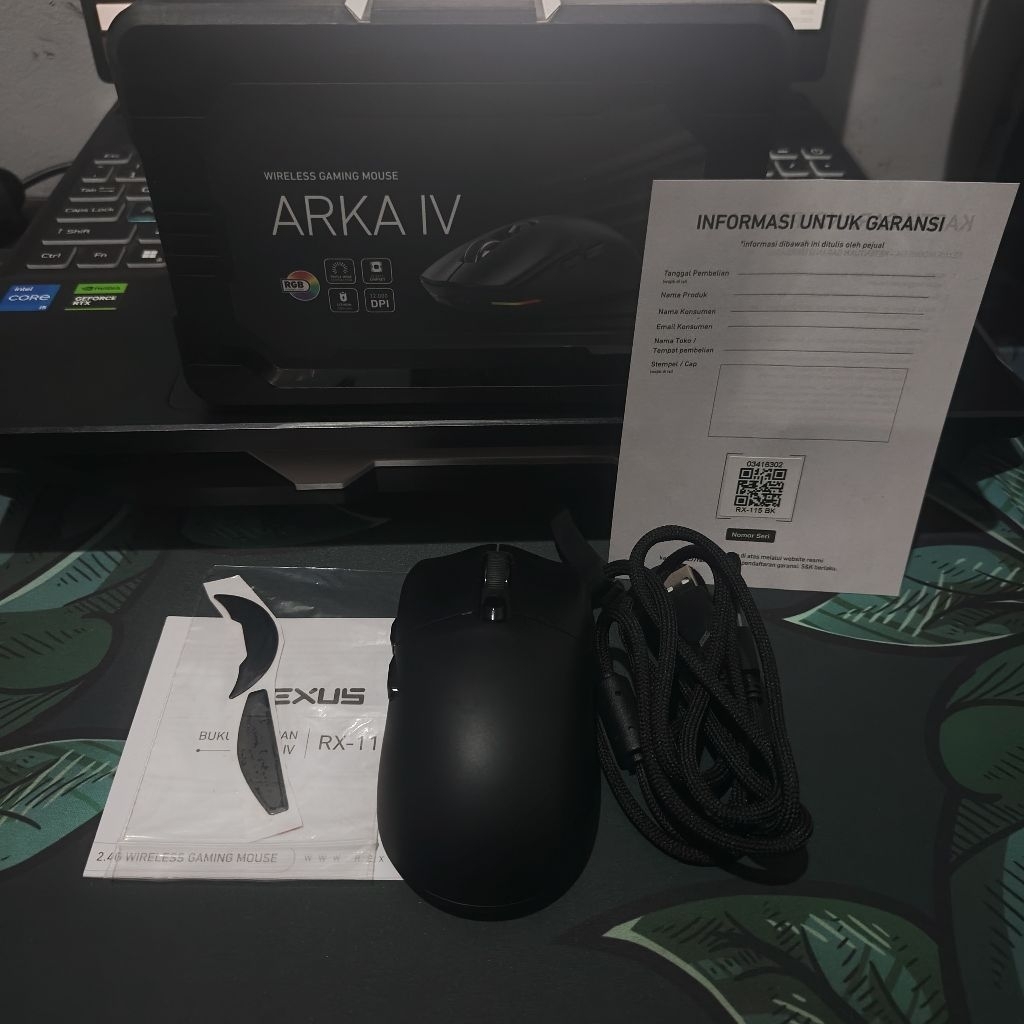 Jual Rexus Arka IV / Arka 4 RX-115 Wireless Triple Connection Gaming ...