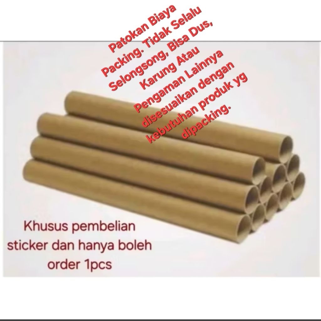 Jual Selongsong Sticker 152cm pengaman packing sticker panjang ...