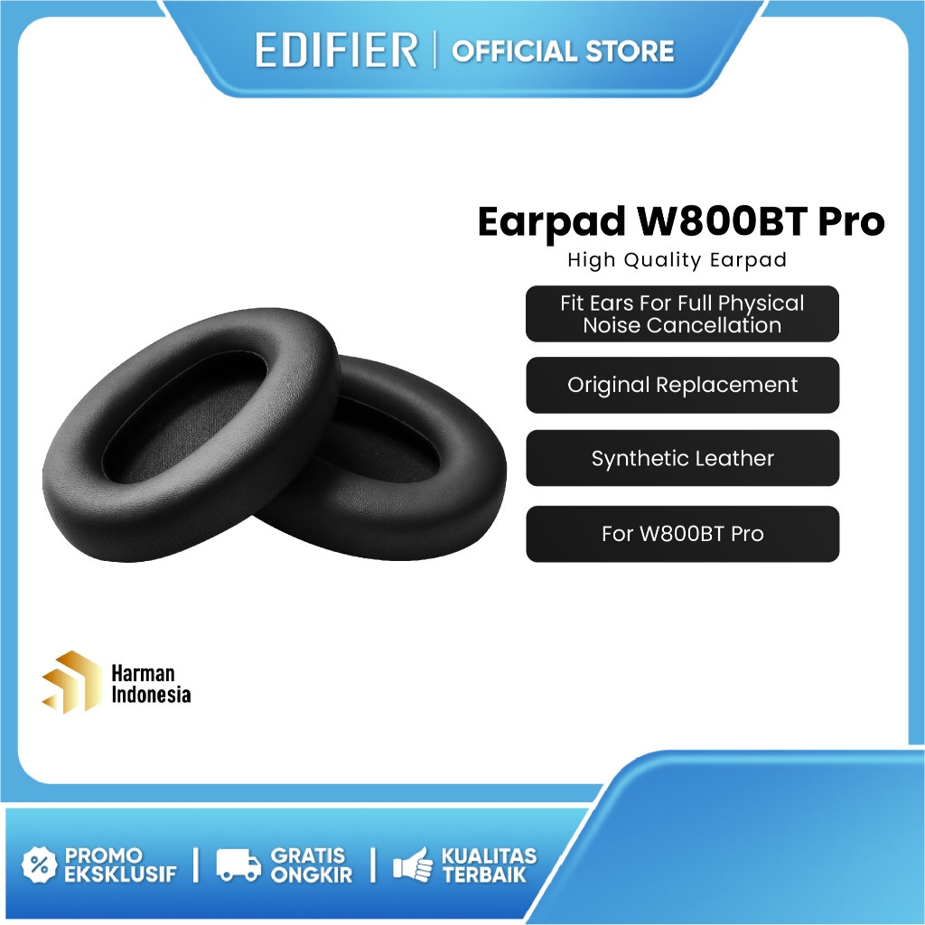 Jual Edifier Earpad W800BT pro dan w800bt Plus High Quality Earpad ...