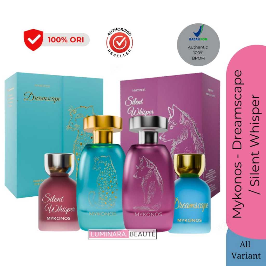 Jual Mykonos Silent Whisper / Dreamscape Extrait De Parfum 50 / 100 ML ...
