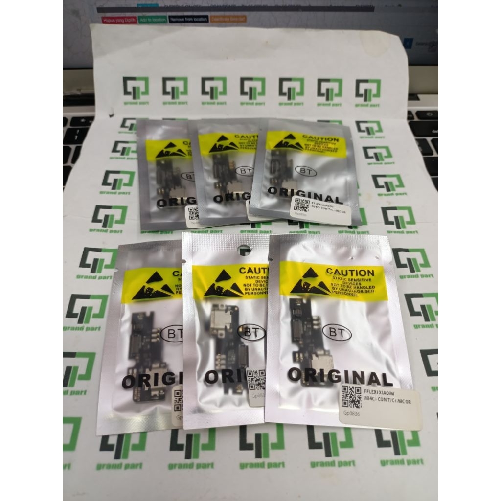 Jual XIAOMI MI 4C FLEXIBEL CHARGER PAPAN CAS ORI PART | Shopee Indonesia