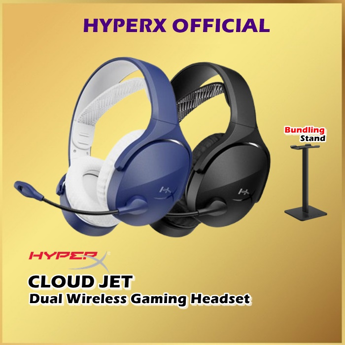 Jual HyperX Cloud Jet Dual Wireless Gaming Headset | Shopee Indonesia