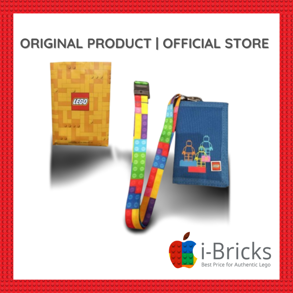 Jual Lego Lanyard 1006048 Lanyard With Wallet | Shopee Indonesia