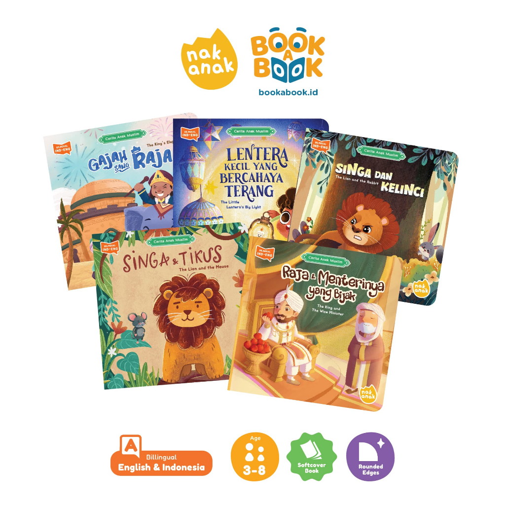 Jual Buku Cerita Islami Anak Bilingual - Paket Seri Akhlak Anak Muslim ...